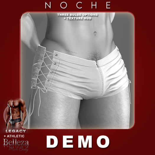 Second Life Marketplace Noche Blaze Shorts Demo